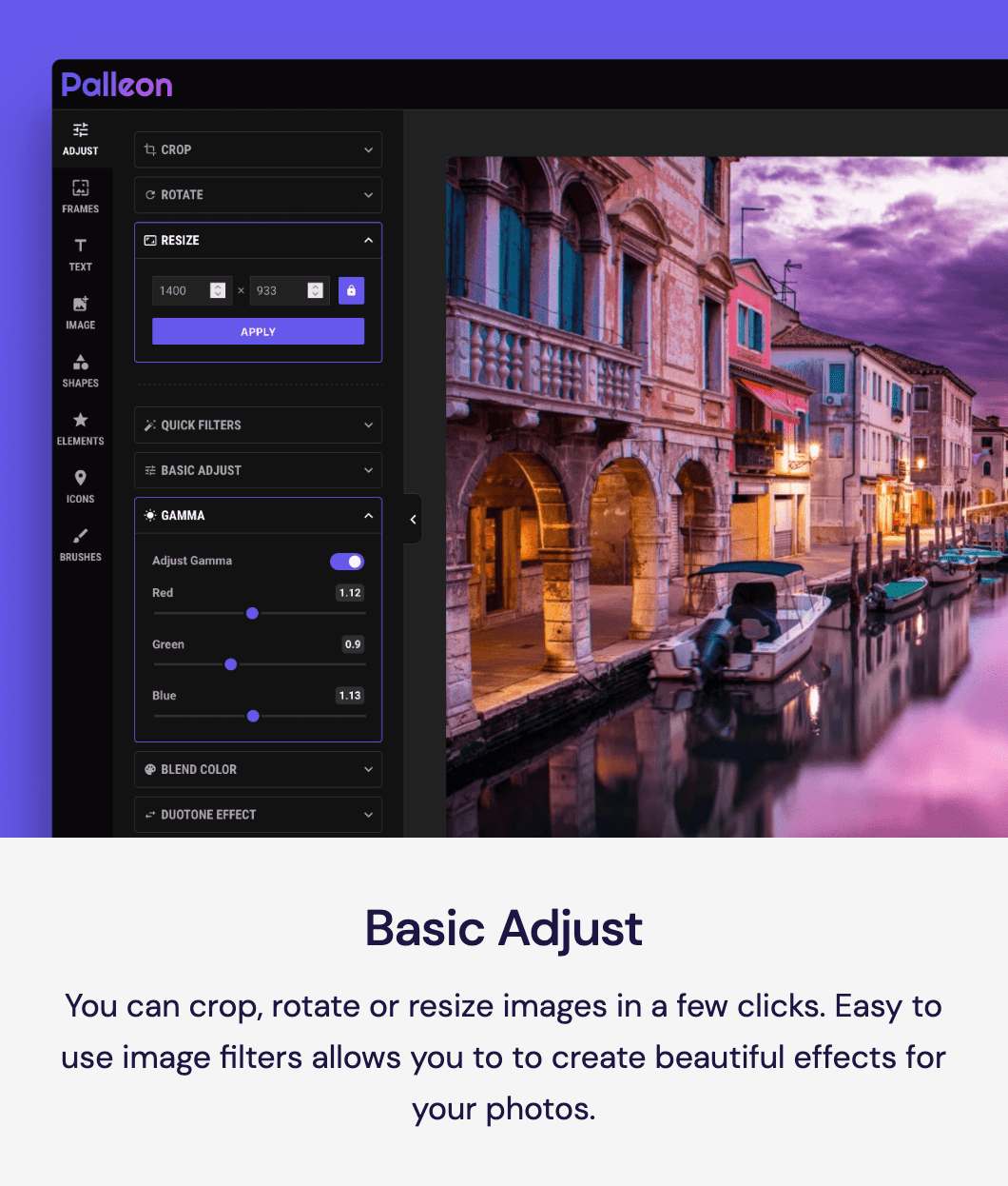basic adjust basic adjust